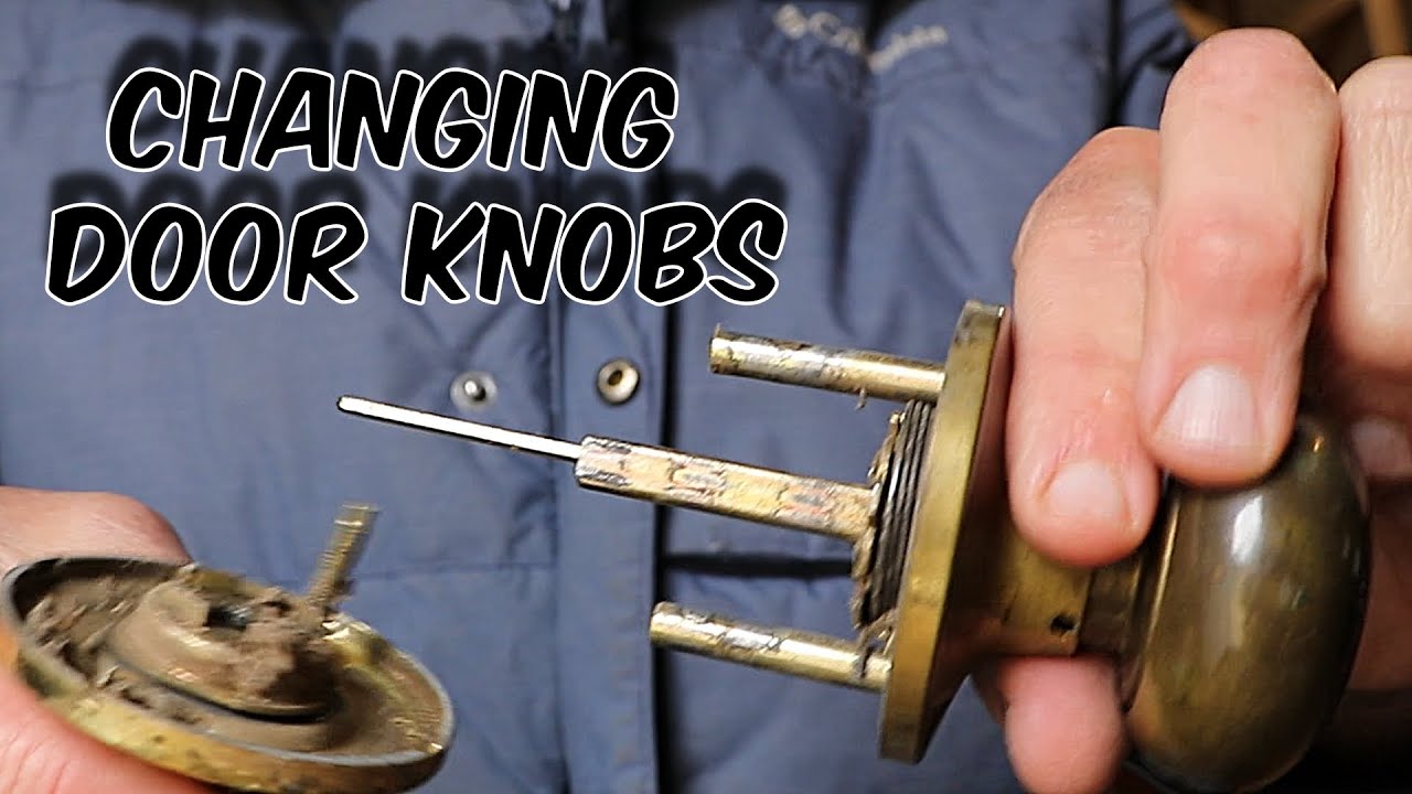 Changing Defective Door Knobs - YouTube