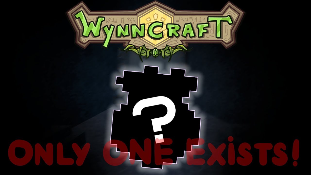 Wynncraft: The Rarest Item In The Game - YouTube