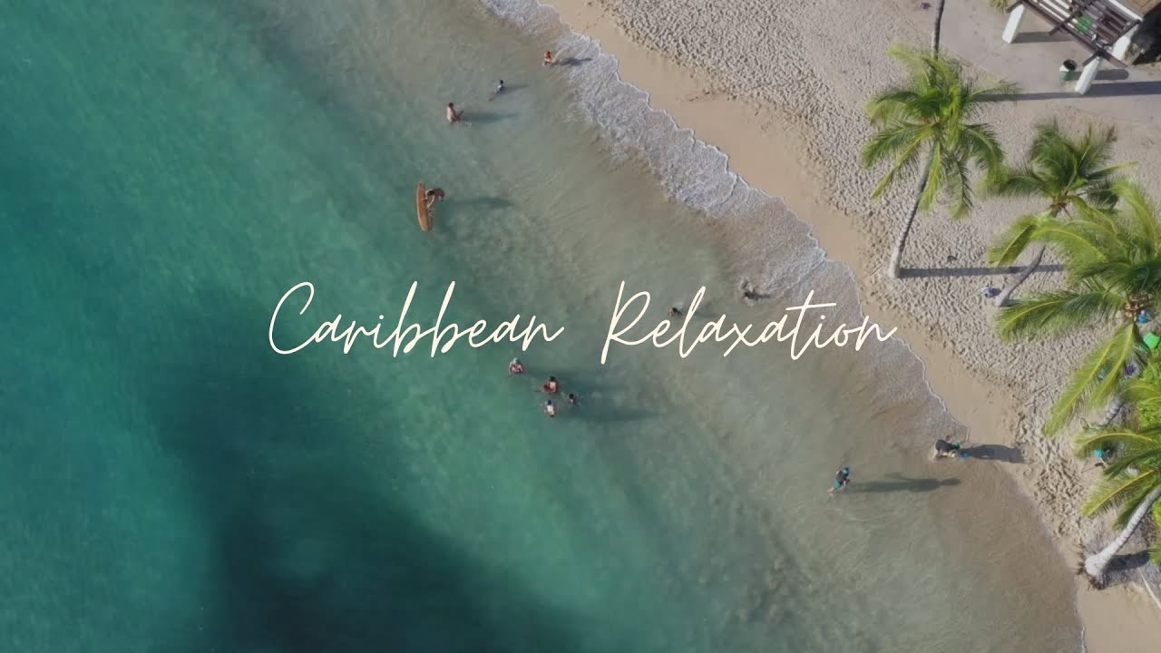Caribbean Reggae Beach 4K - YouTube