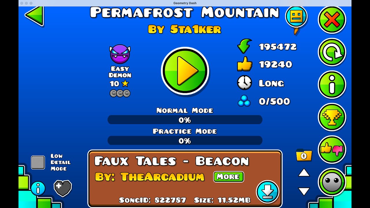 GD demon req/ level req - YouTube