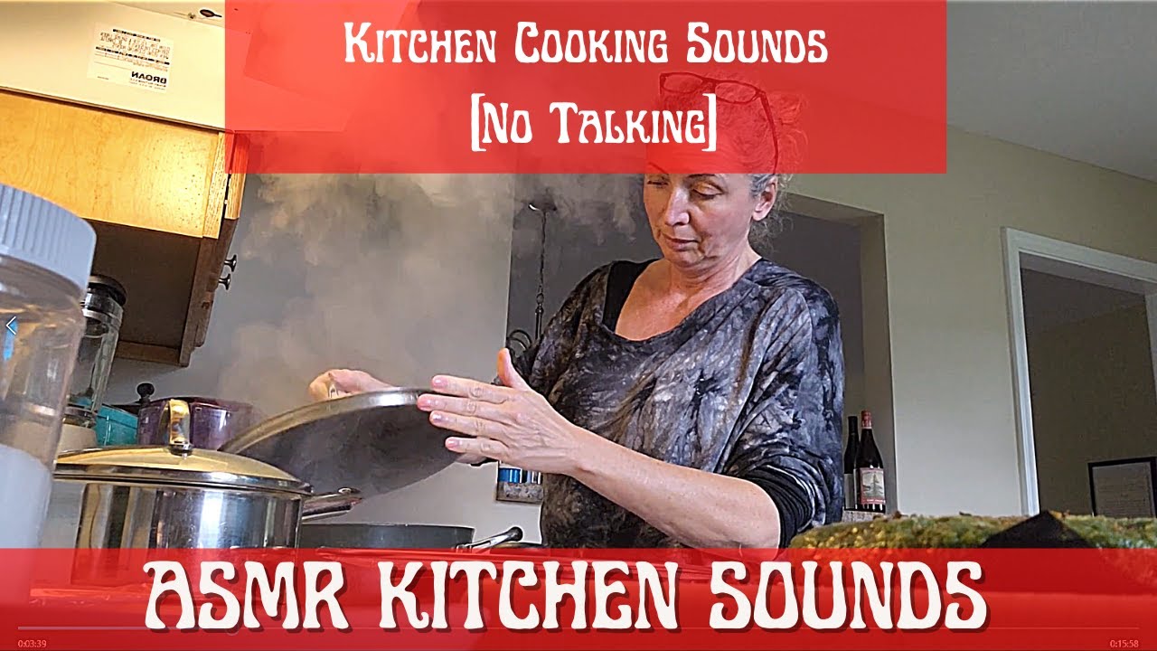 ASMR Kitchen Sounds No Talking - YouTube