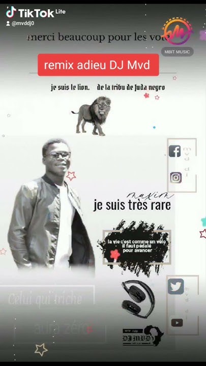 remix adieu dj mvd - YouTube