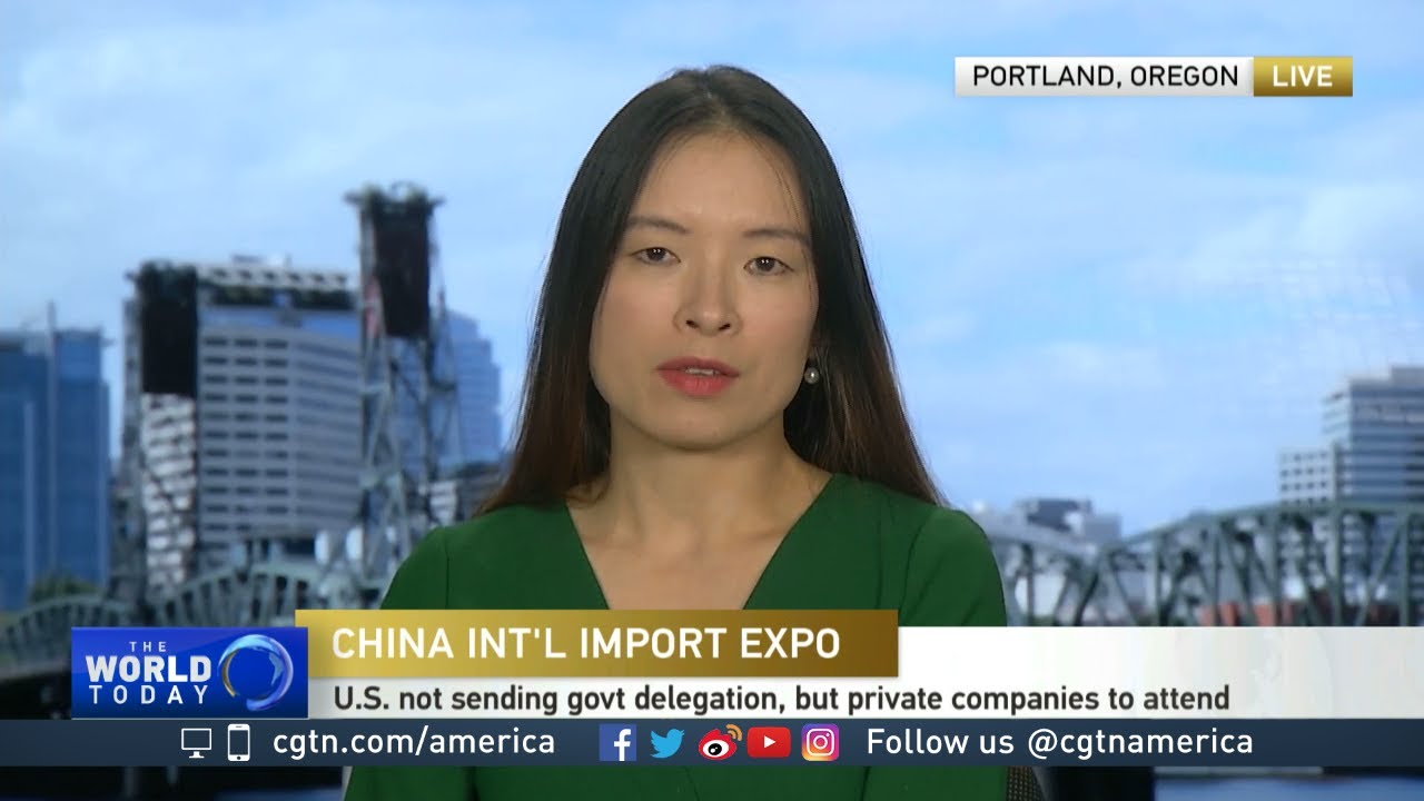 Yan Liang on US companies attending the China International Import Expo ...