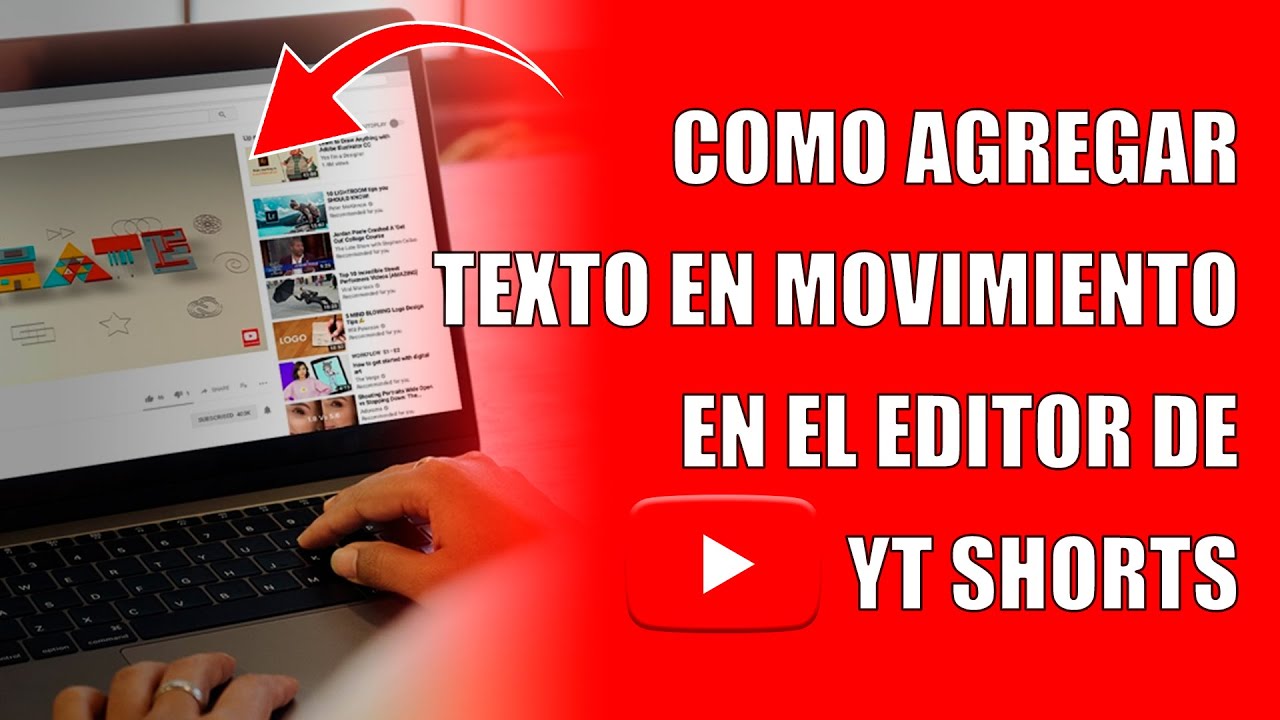 Como agregar texto en movimiento en el editor de YouTube Shorts - YouTube