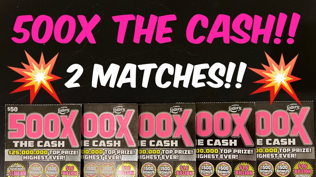 500X The Cash | $50 Scratch offs | 5 in a Row!! | $250 in Florida ...