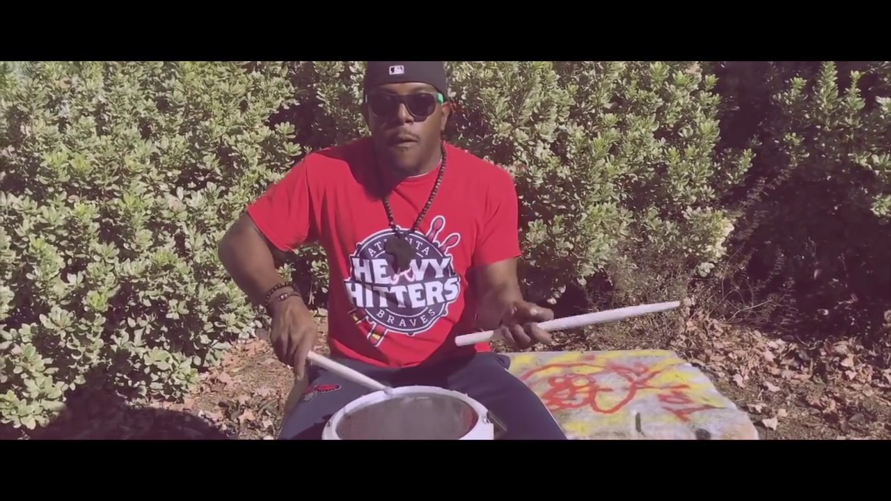 Drum Line Stick Trick 3 - Way Back Sticking -Check It Out - YouTube