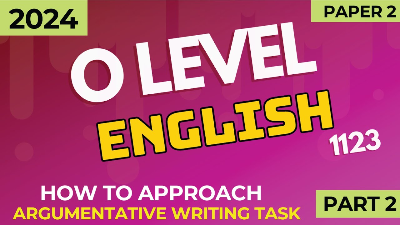 O LEVEL ENGLISH 2024 Part 2 |OLEVEL |ENGLISH - YouTube