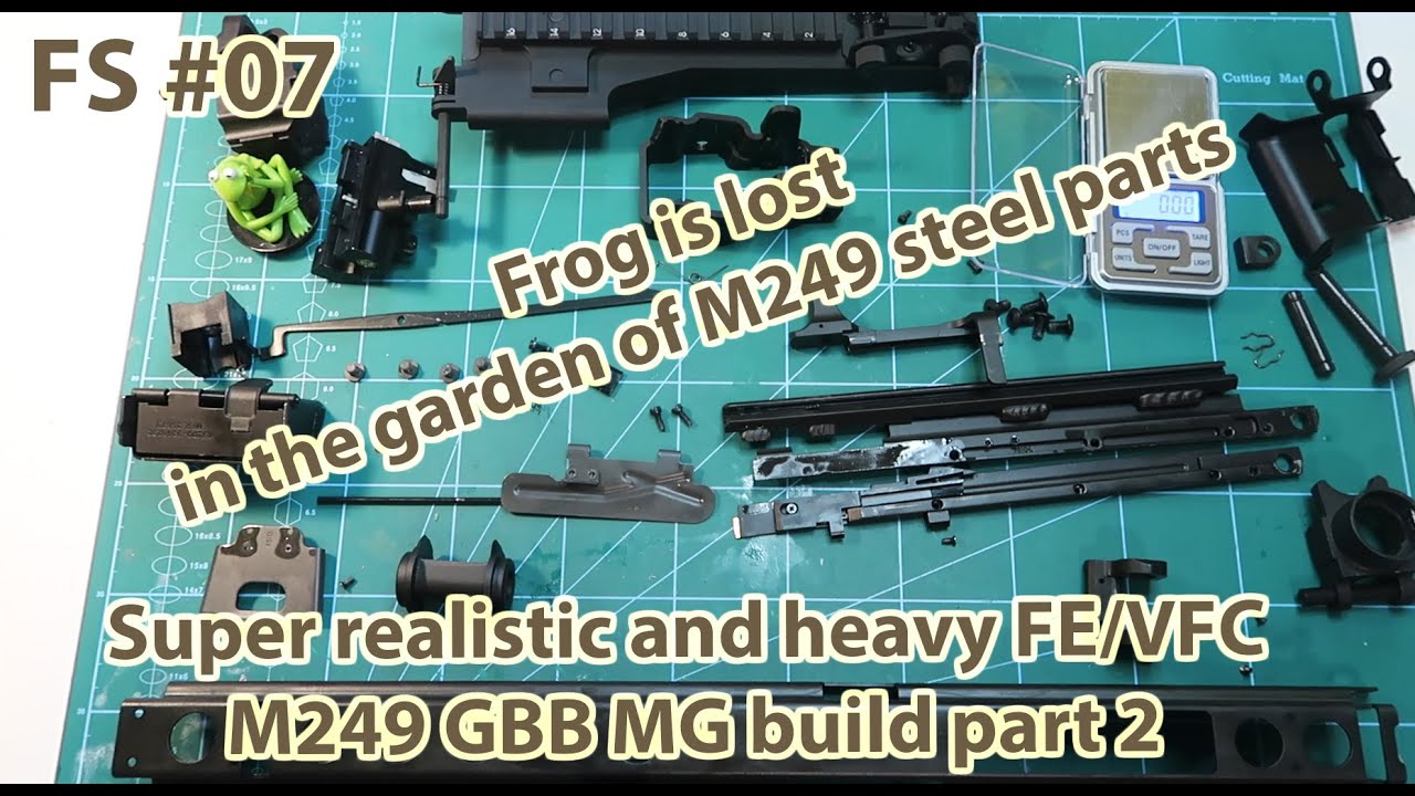 Frog Special #07 - Super realistic and heavy FE/VFC M249 GBB MG build ...
