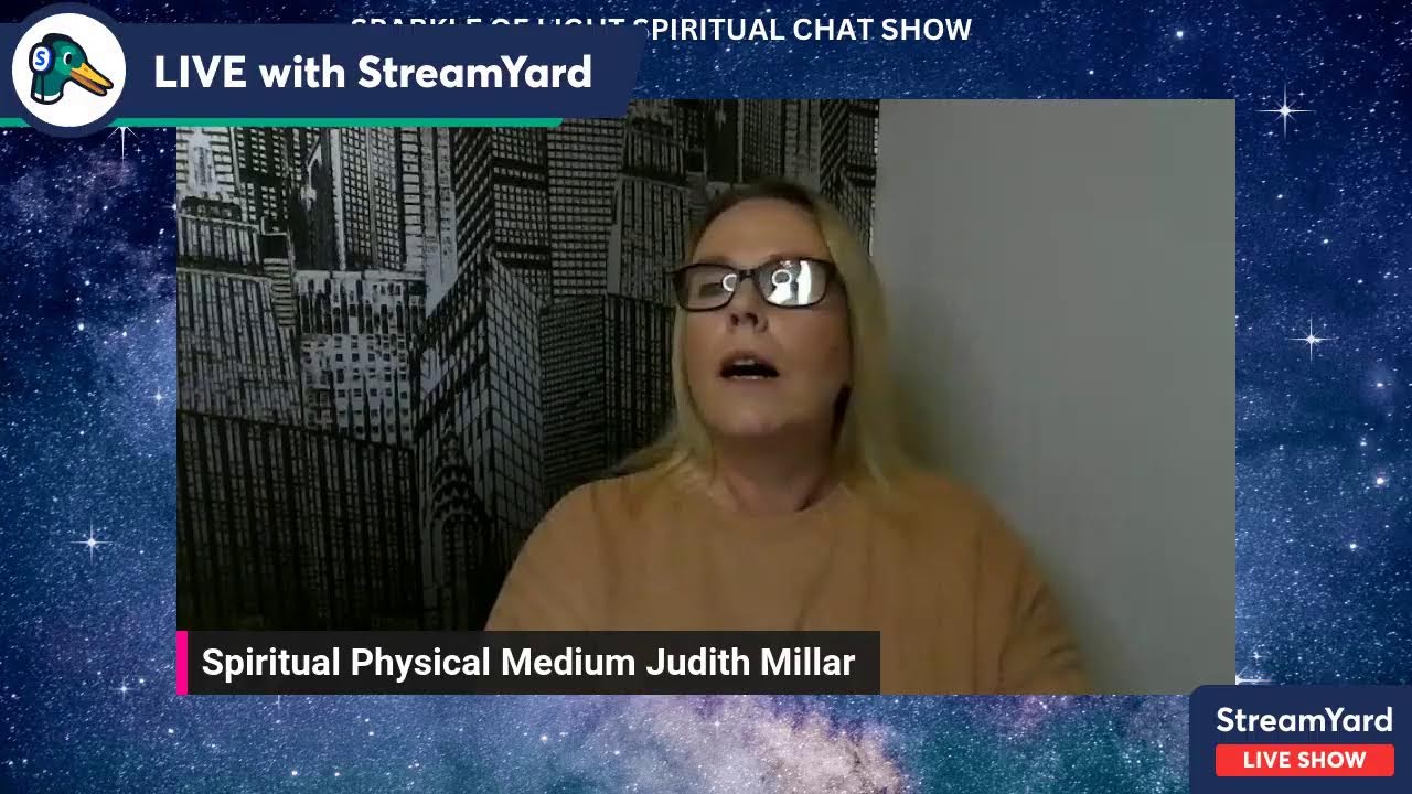 Sparkle of Light Spiritual Chat Show - YouTube