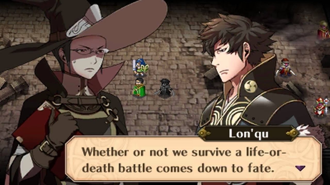 Fire Emblem Awakening - Lon'qu & Laurent The Future Past 3 Conversation ...