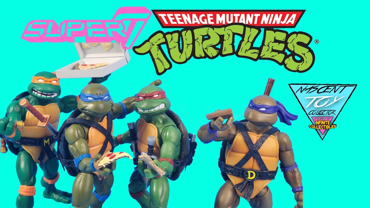 Super 7 Ultimates Teenage Mutant Ninja Turtles Comparison and Review ...