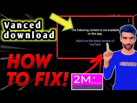 Youtube Vanced mod apk latest version | Youtube Vanced not working ...