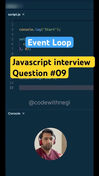 Javascript interview Question #09 #coding #javascript #webdevelopment #shorts - YouTube