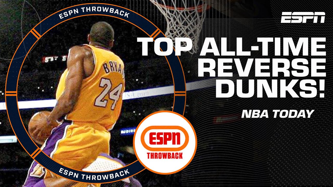 Top ALL-TIME two-handed reverse dunks in NBA History 🔄🏀 | ESPN ...