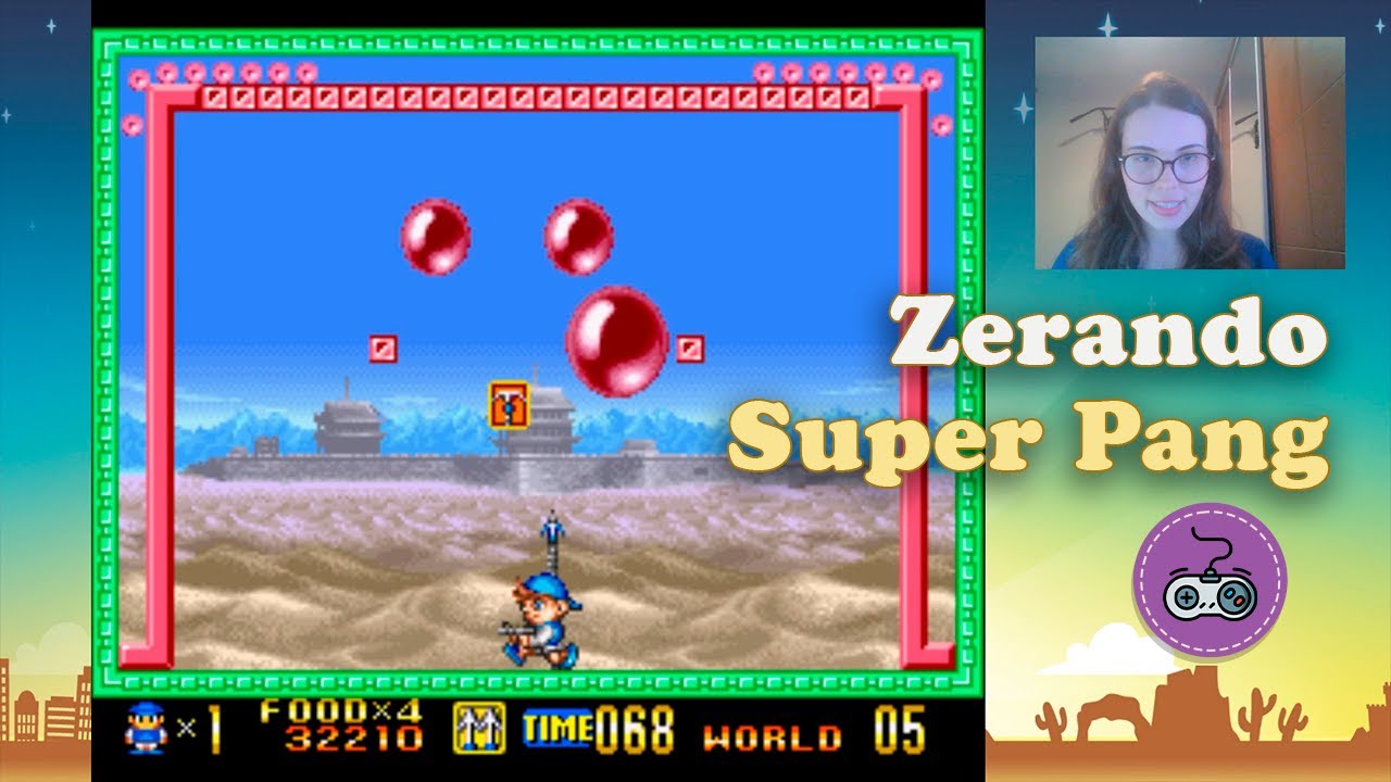 Zerando o jogo "Super Pang" (SNES) - YouTube