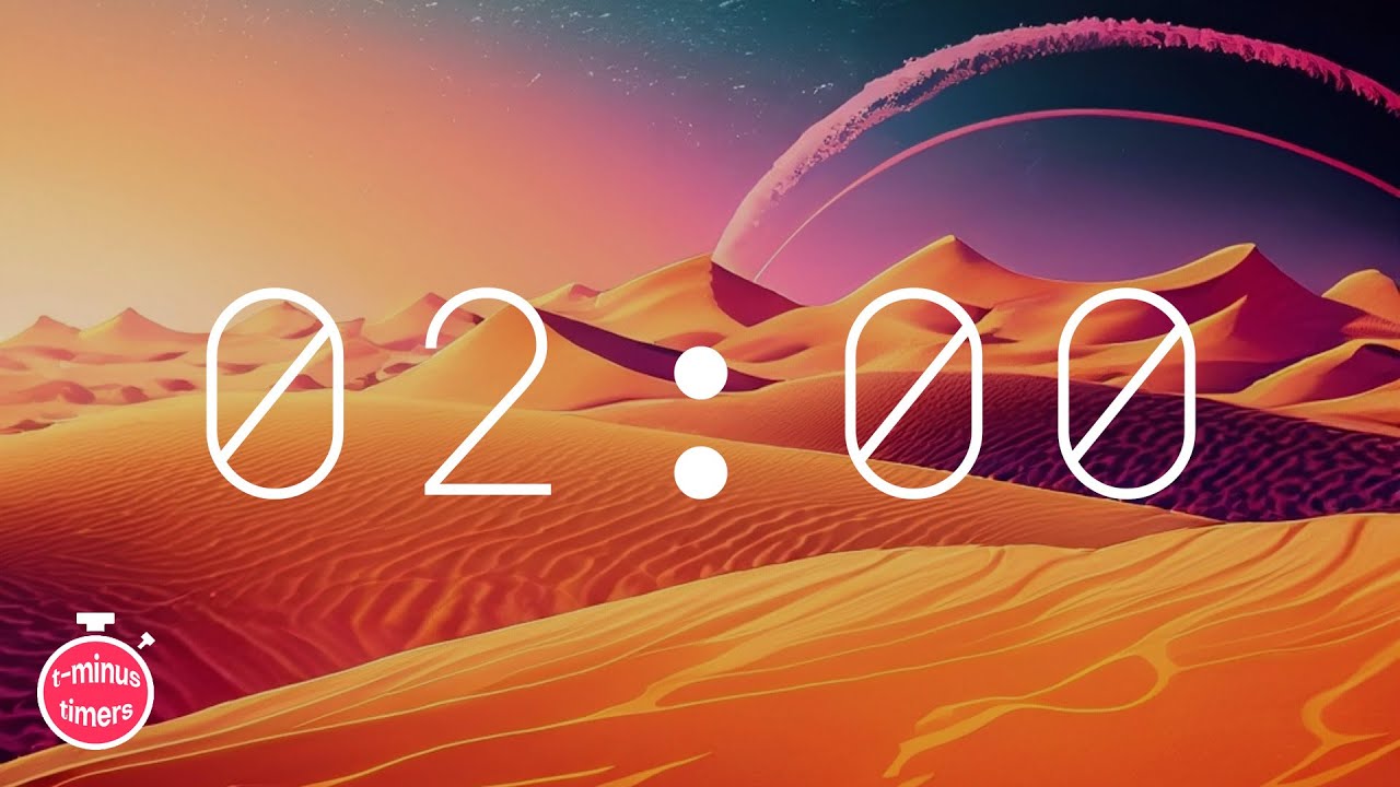 🌅 2-Minute Timer | Productivity boosting playlist with Lofi Synth Music ...