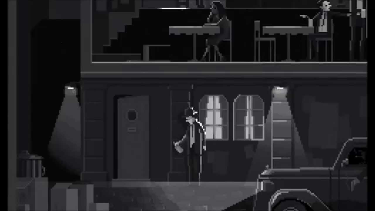 Pixel art Scene #11: "The Night club" timelapse - YouTube