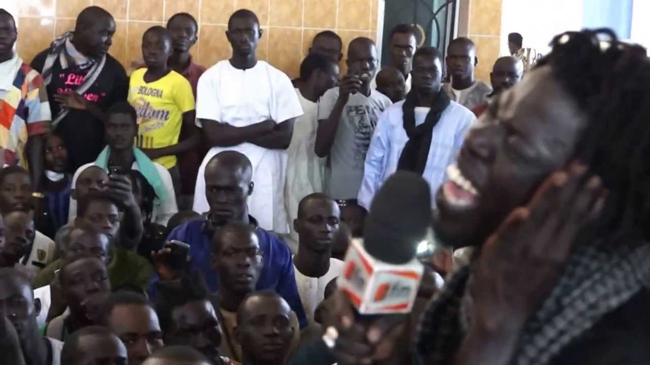 Baye Fall ceremony honoring the late Lamp Fall performed at Magal in ...