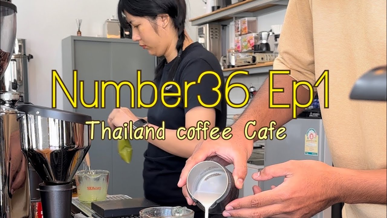 บรรยากาศร้านกาแฟเล็กๆ Number36 coffee Cafe #cafe #thailand #coffee ...