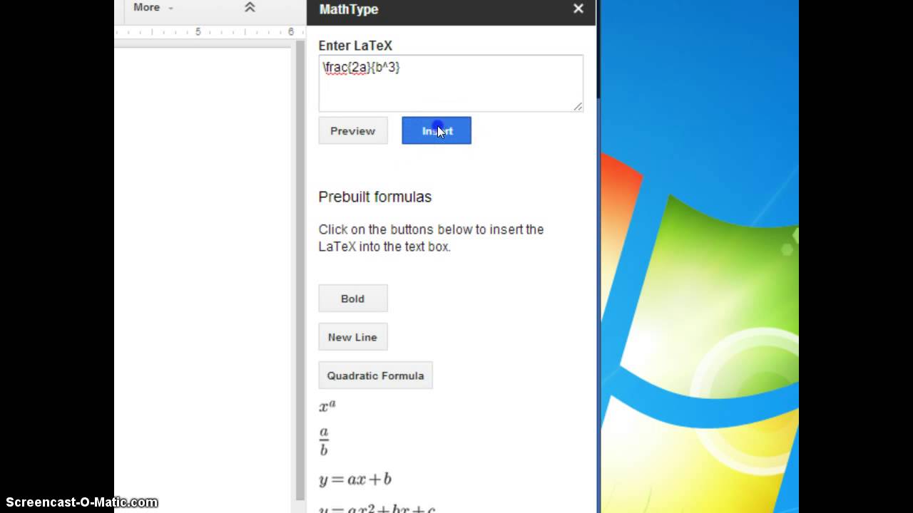 Math In Google Docs YouTube Math In Google Docs YouTube