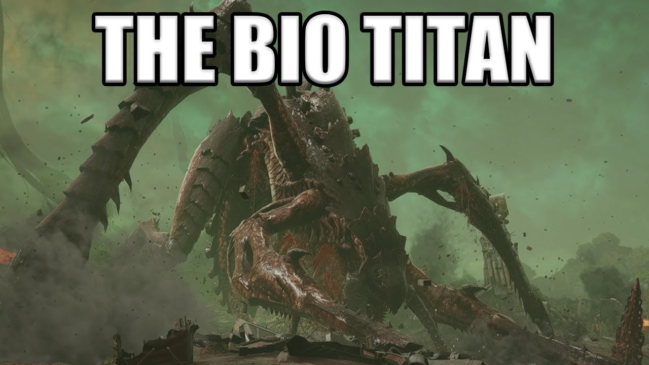THE BIO-TITAN: Space Marine 2 w/ DA BOYZ - YouTube