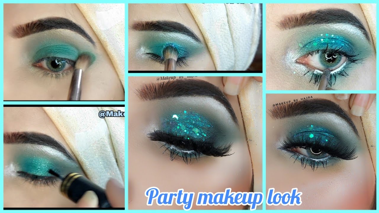 Party Makeup Tutorial Makeup Karne Ka Asan Tarika Makeupbyhajra 5515