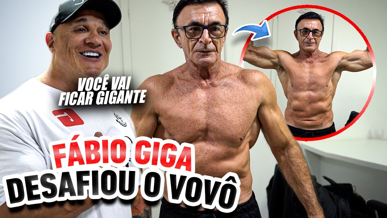 VOVÔ MAROMBA DE 60 ANOS IMPRESSIONA FÁBIO GIGA COM SUA CONDIÇÃO ...