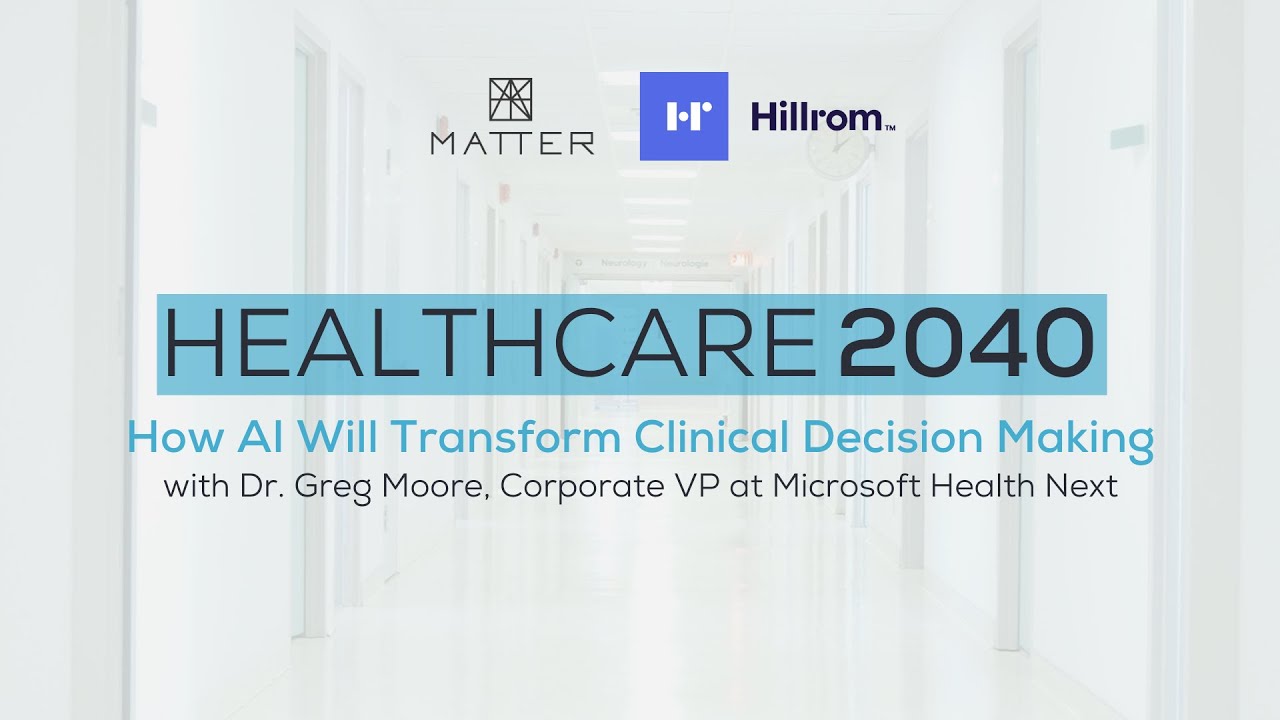 Healthcare 2040: How AI Will Transform Clinical Decision Making - YouTube