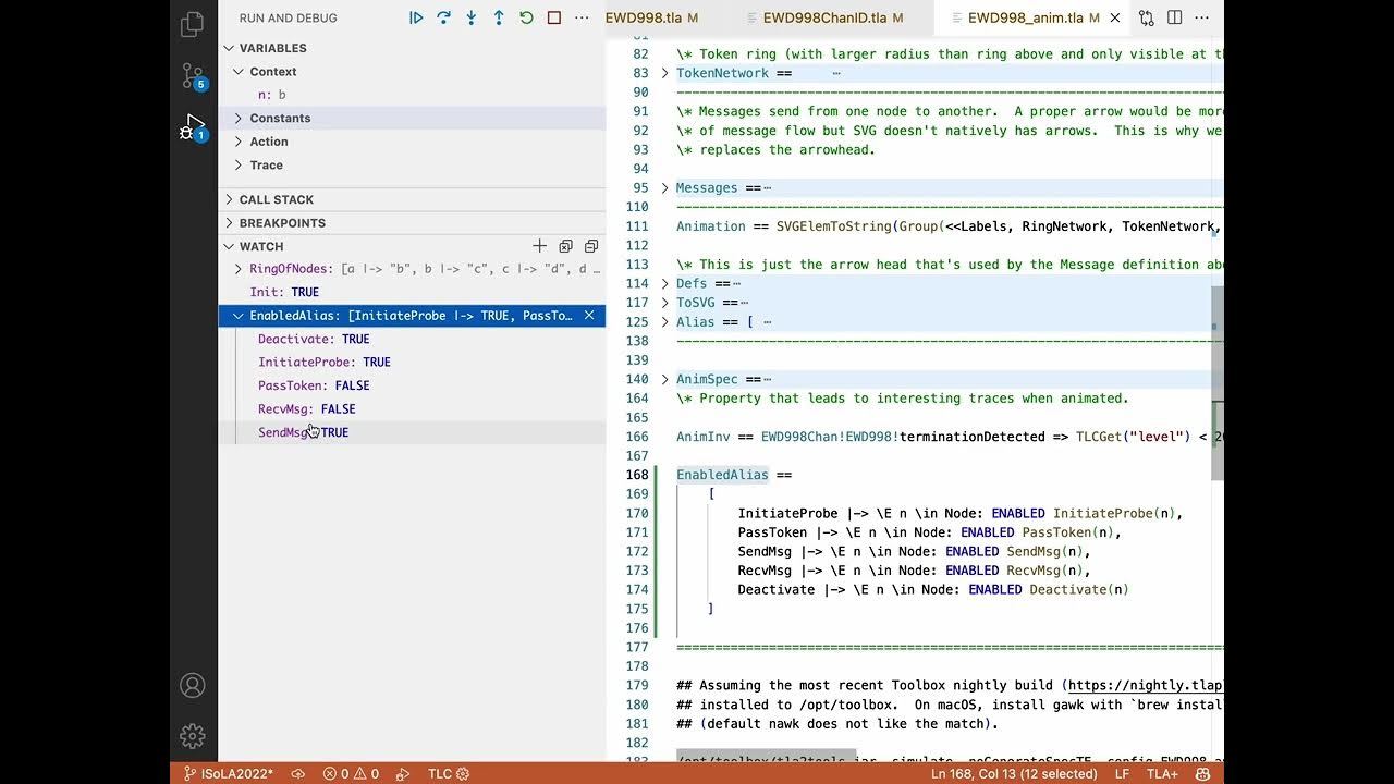 TLA+ Debugger: Watch expressions - YouTube