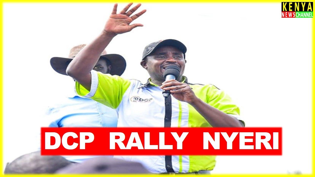 THIS IS WHY GACHAGUA LIKES CLEOPHAS MALALA - Listen to his Speech at DCP Party Rally in Nyeri ...