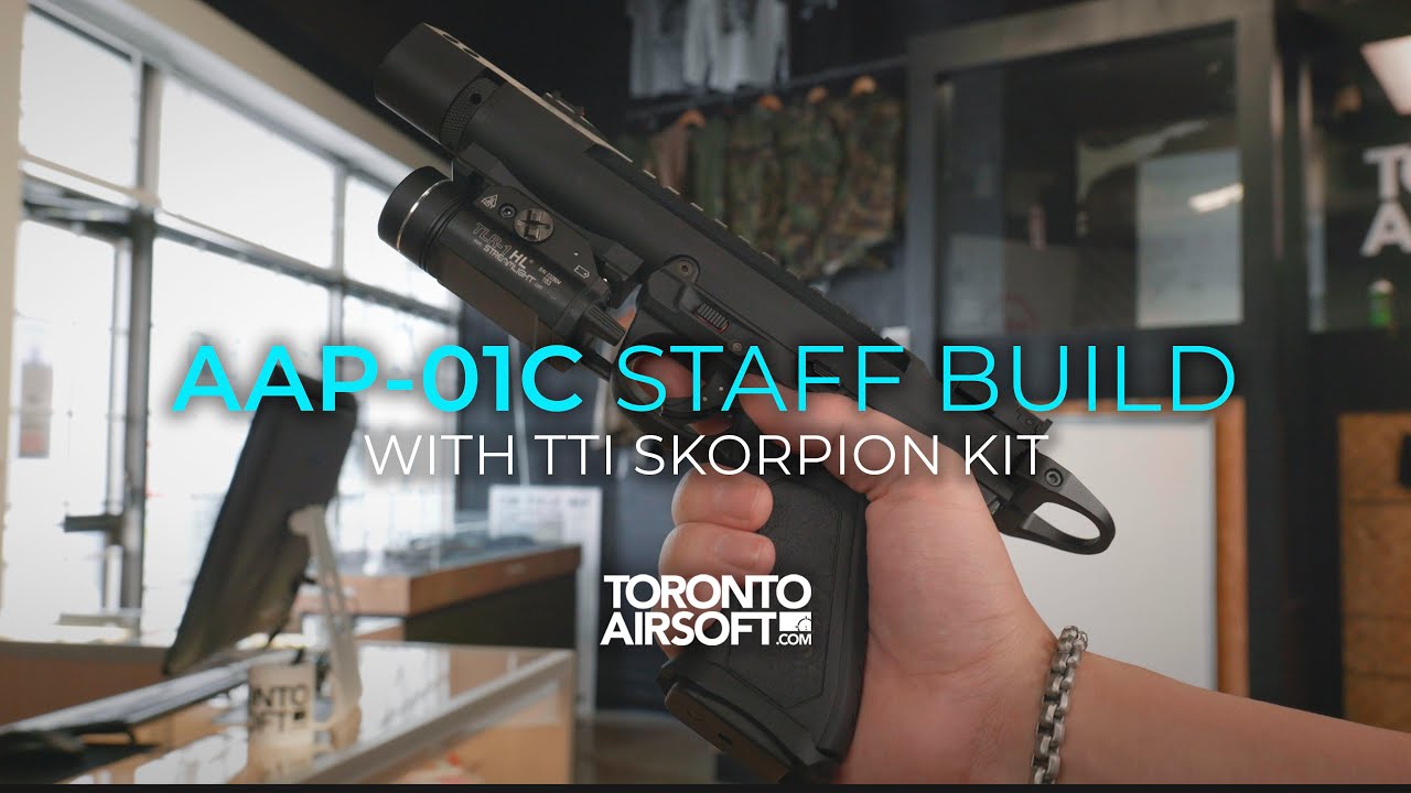 In the store with the TTI Scorpion kit on an AAP-01c. - YouTube