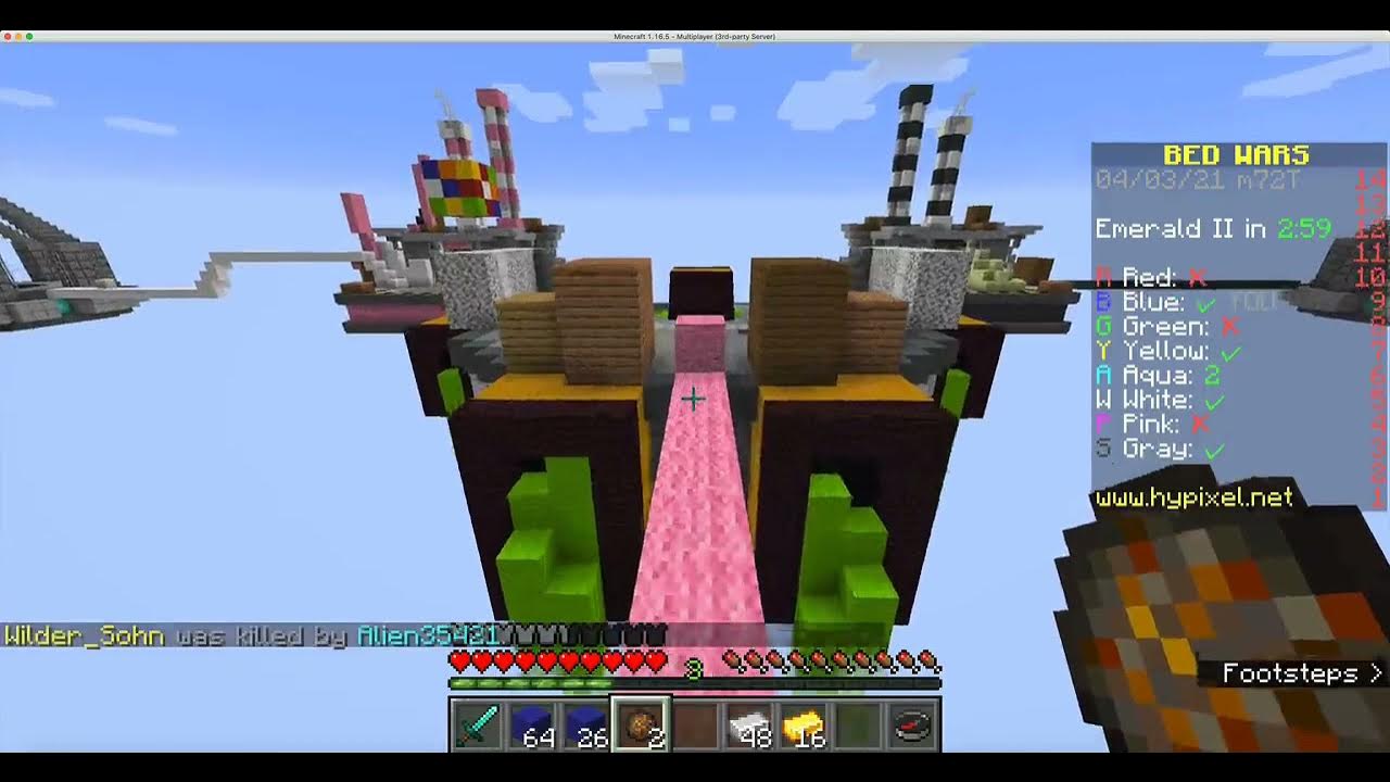 Minecraft:High Pixel:Bed Wars With Guest! - YouTube