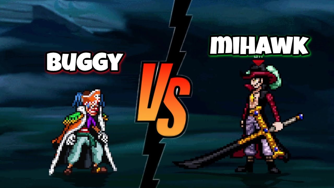 Mihawk Vs Buggy - YouTube