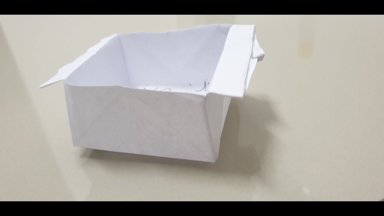 how to do a box easy in 1min - YouTube
