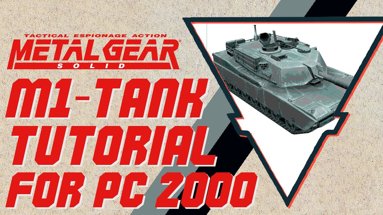 Metal Gear Solid (PC 2000) - M1 Tank Fight Tutorial - Easy/Normal ...
