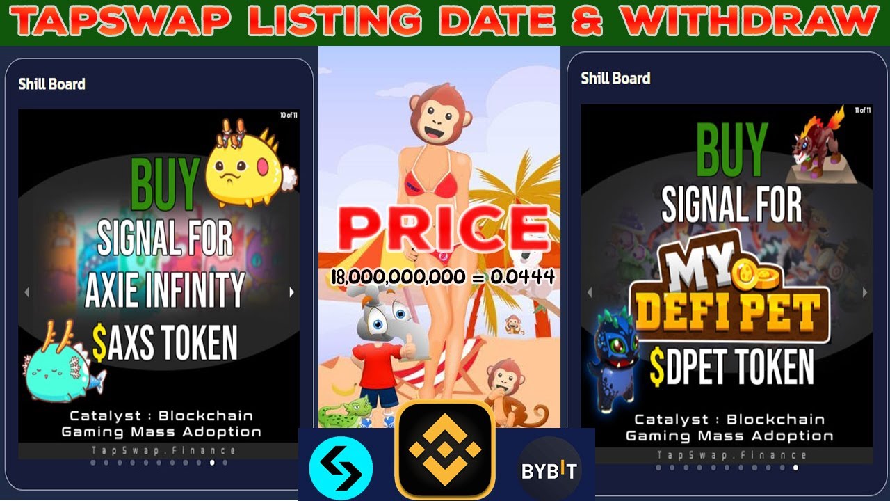 TapSwap Listing Date & Withdraw | TapSwap Price Prediction | TapSwap ...