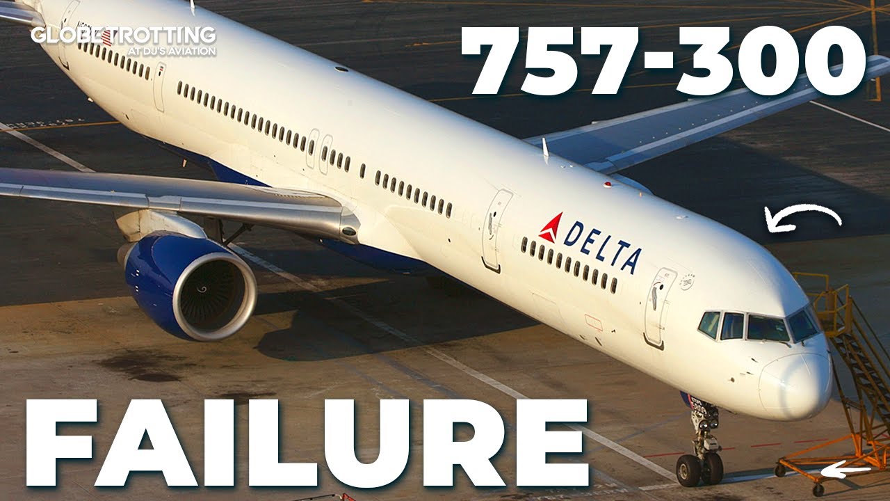 FAILURE? - Boeing's Stretched 757-300 - YouTube