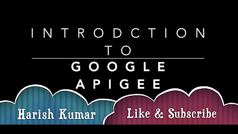 GOOGLE - APIGEE - YouTube