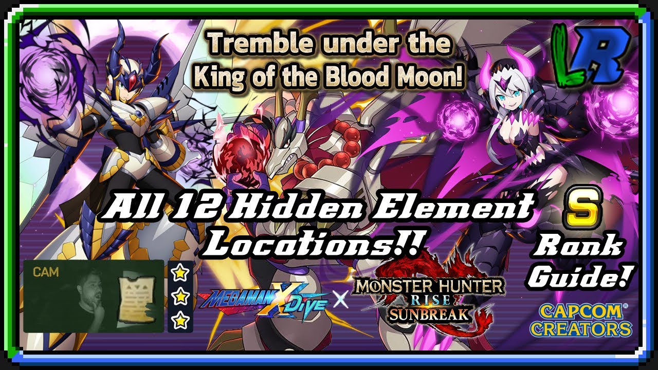 Mega Man X DiVE - Tremble under the King of the Blood Moon! -All 12 ...