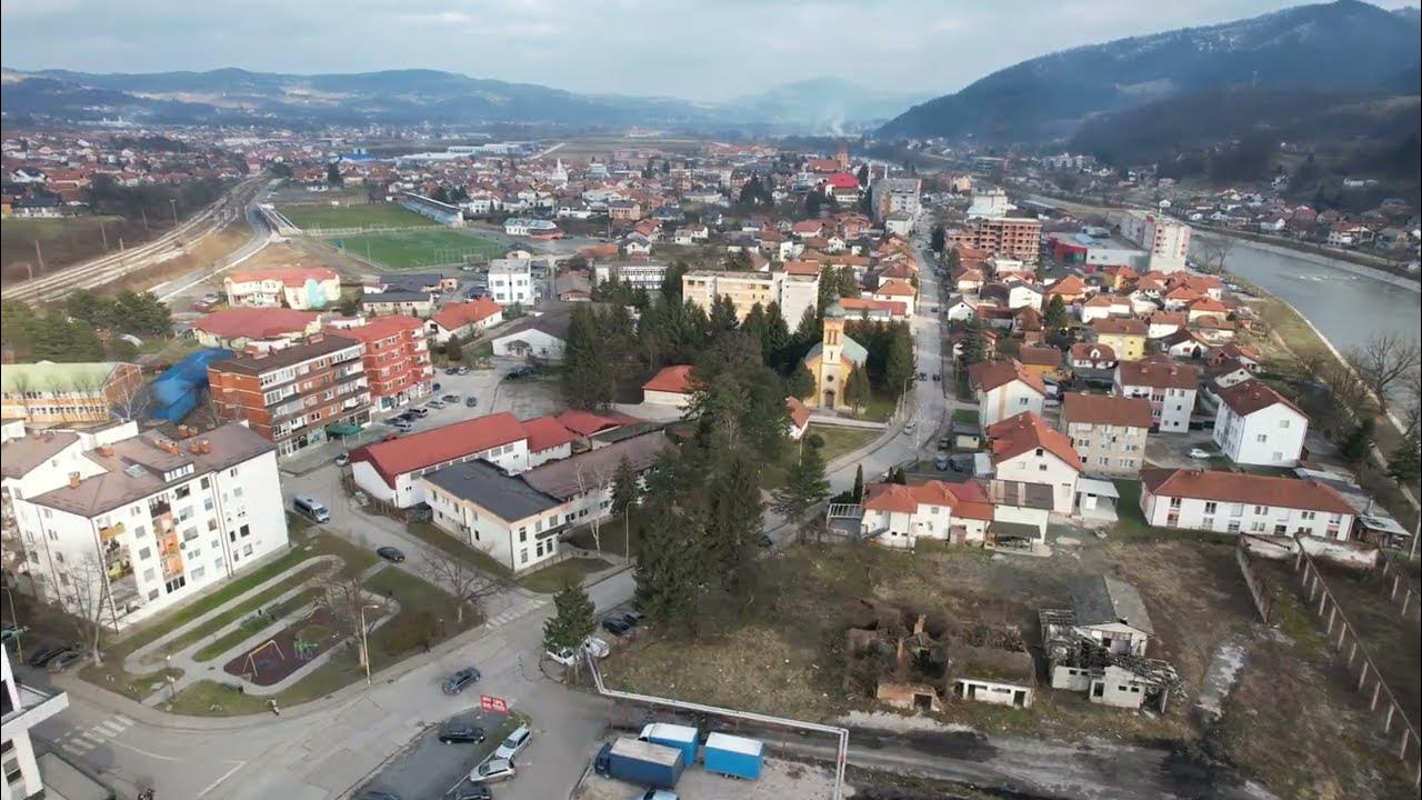 ŽEPČE DRONOM NAJ LJEPŠI GRAD U BiH - YouTube