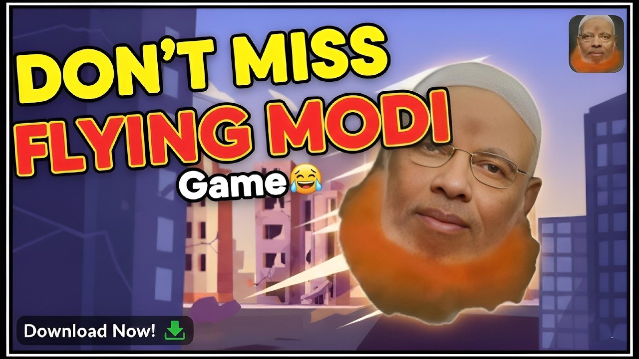 Flying Modi viral game kaise download kre - YouTube
