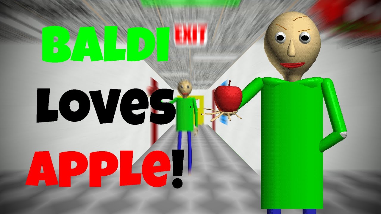 Baldi loves Apple! - YouTube