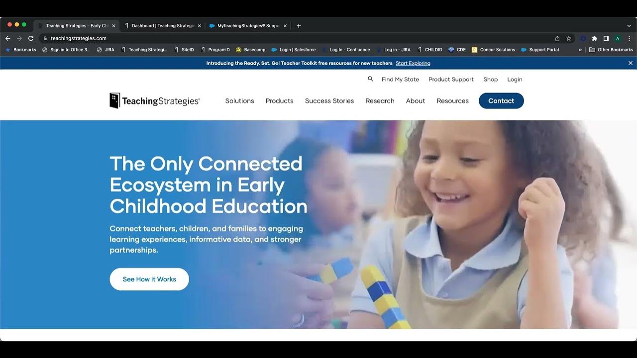 My Teaching Strategies Account Set up - YouTube