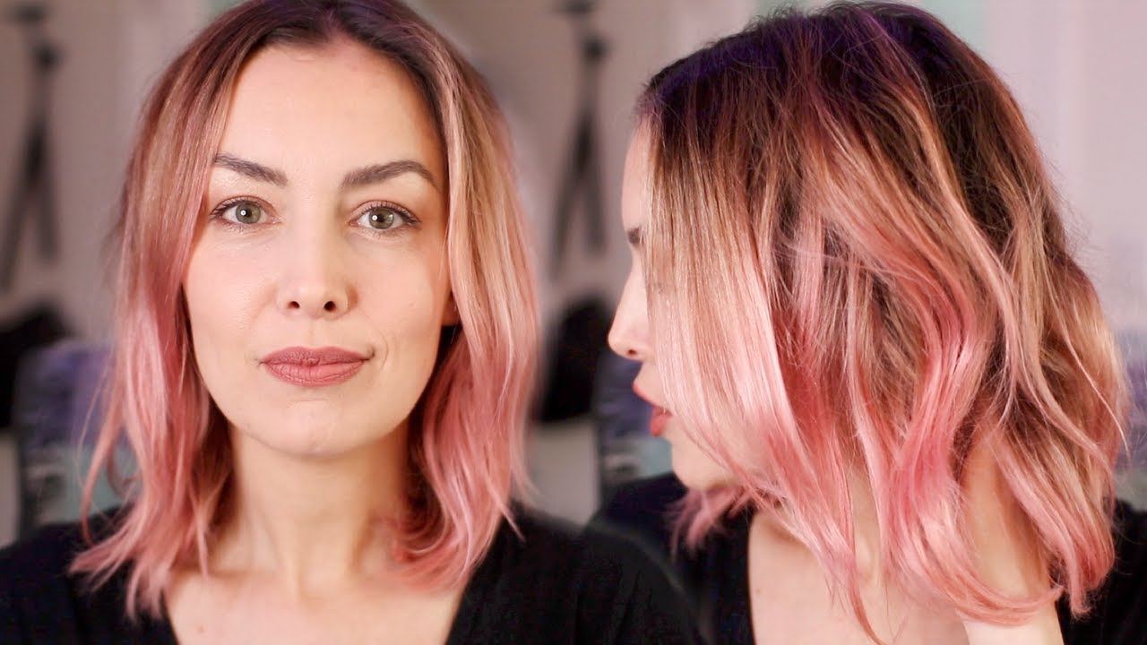 Celeb Luxury Colorwash Pink Hair Dye At Home YouTube celeb-luxury-colorwash-pink-hair-dye-at-home-youtube
