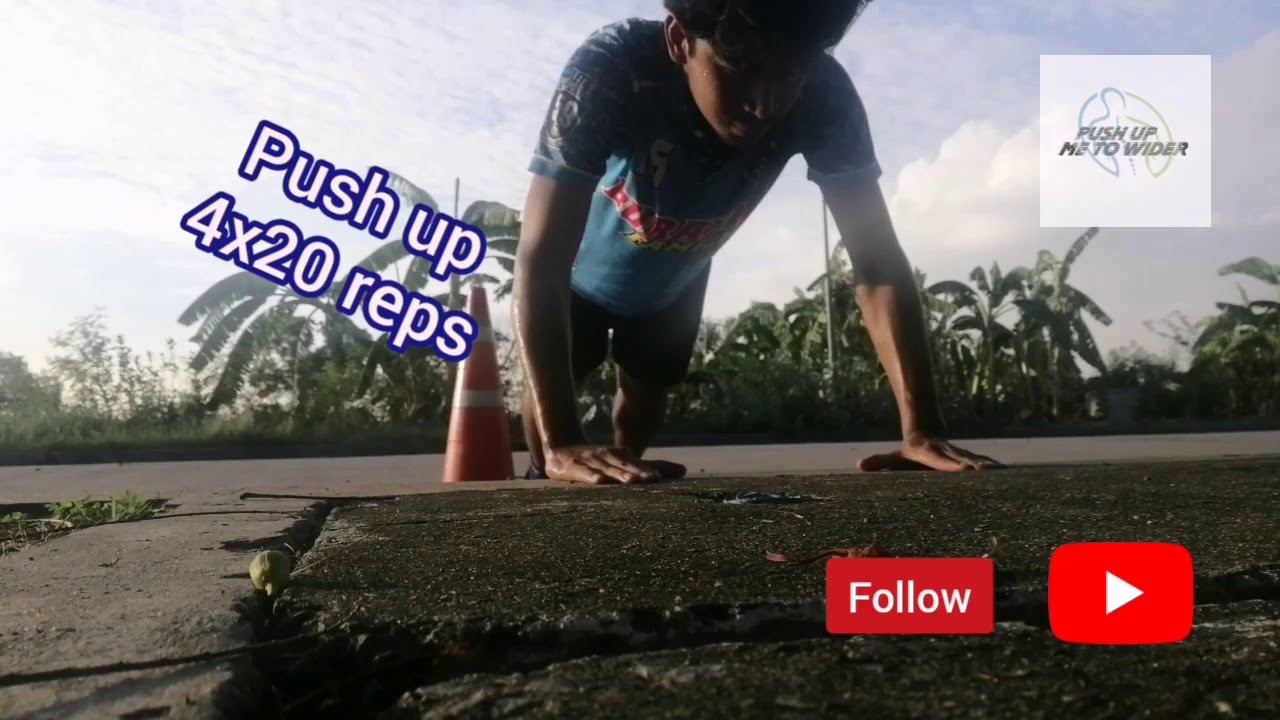 Push Up 4x20 Reps PUMTW YouTube push-up-4x20-reps-pumtw-youtube