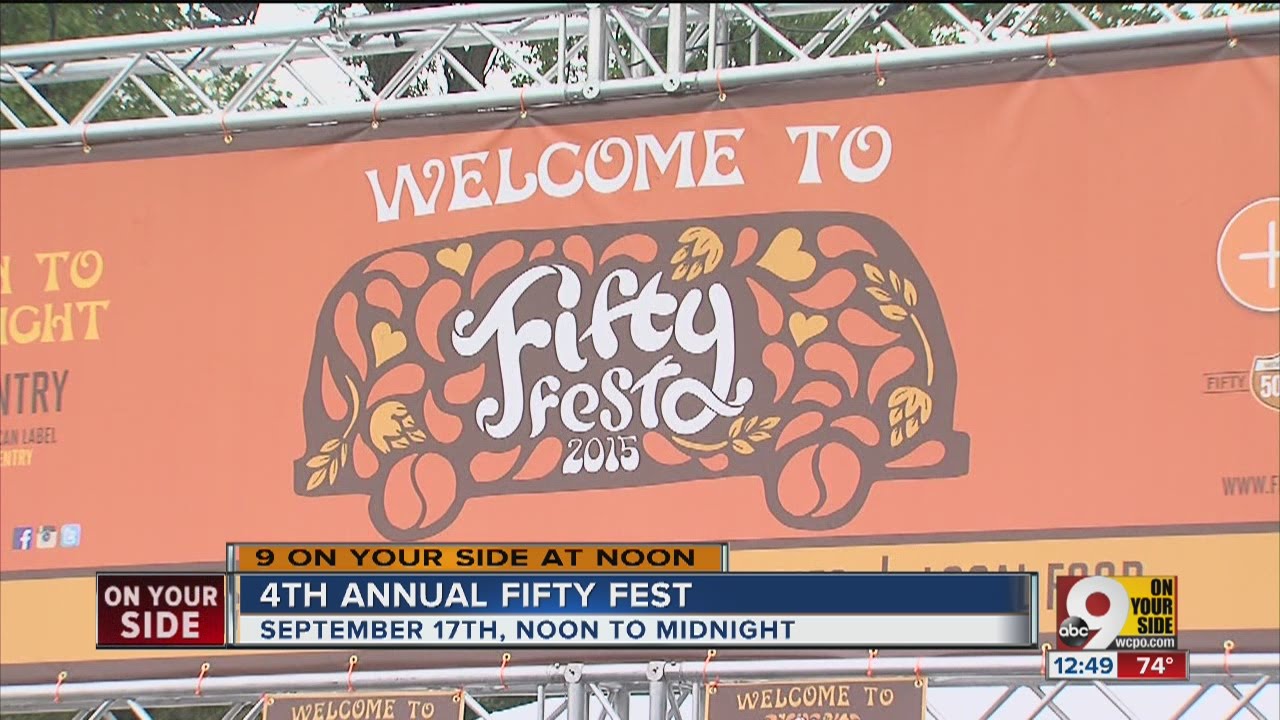 50 West’s Bobby Slattery talks 50 Fest at WCPO - YouTube
