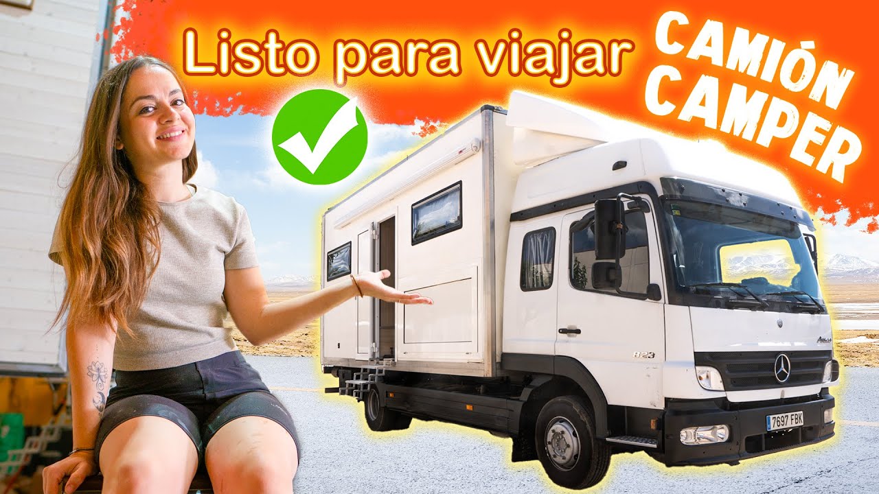 🚚 ¡Preparamos el CAMION CAMPER para viajar! 🔥 CAMPERIZACIÓN Vivir en ...
