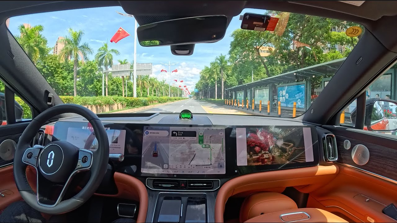 AITO M9 Self-driving | Shenzhen Nanshan || 问界M9智驾 | 深圳南山 | ADS3.3.3 ...