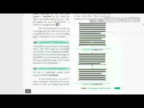 12th CA || Threading text block in Adobe PageMaker - YouTube