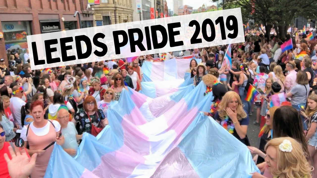 Leeds Pride 2019 as seen from the parade itself. - YouTube
